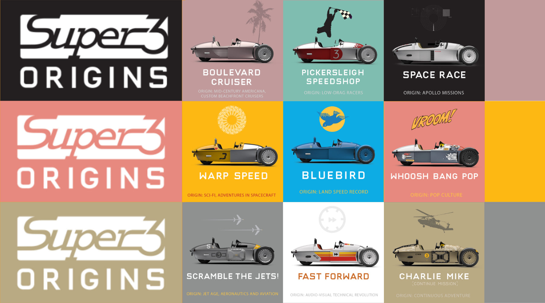 Morgan Super 3 Origins - Krazy Horse