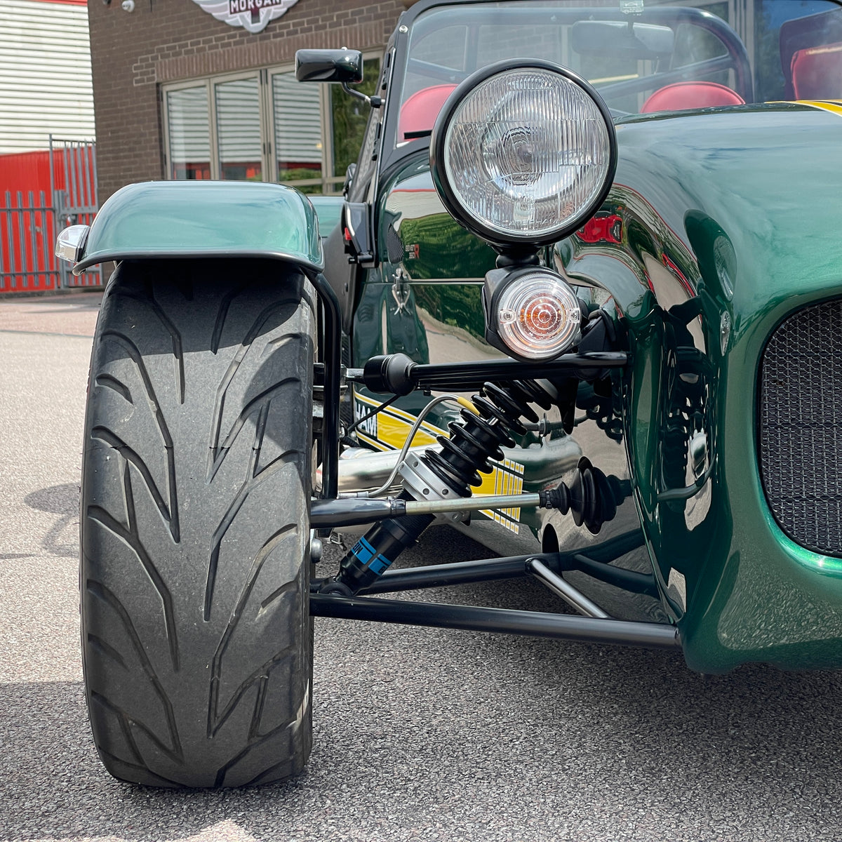 SOLD - 21/71 CATERHAM SEVEN 360R STANDARD CHASSIS - OLD F1 GREEN WITH ...