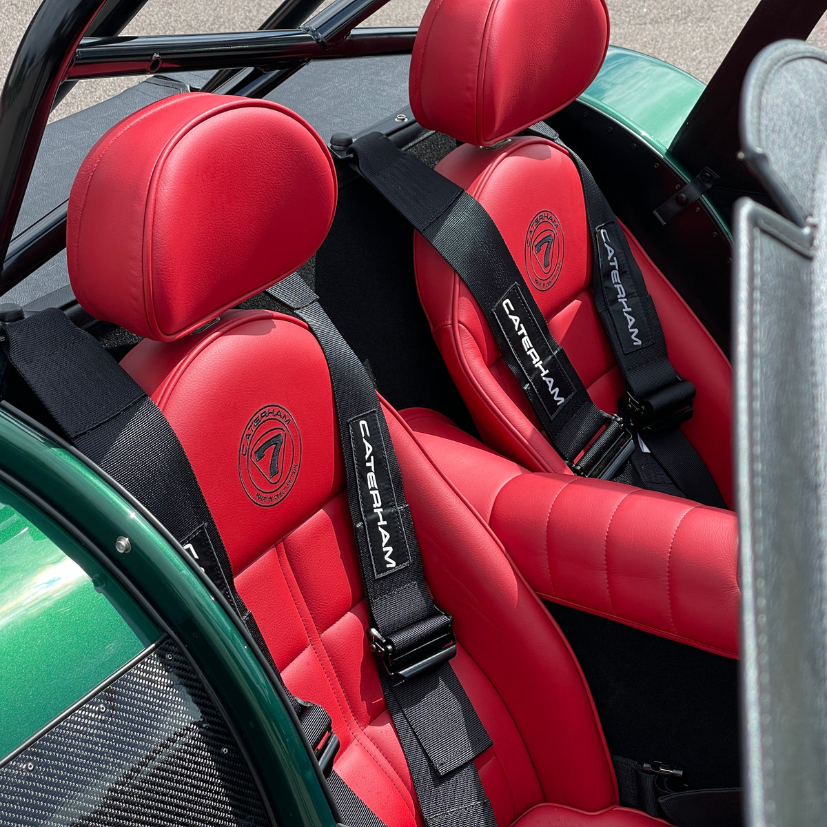 SOLD - 21/71 CATERHAM SEVEN 360R STANDARD CHASSIS - OLD F1 GREEN WITH ...