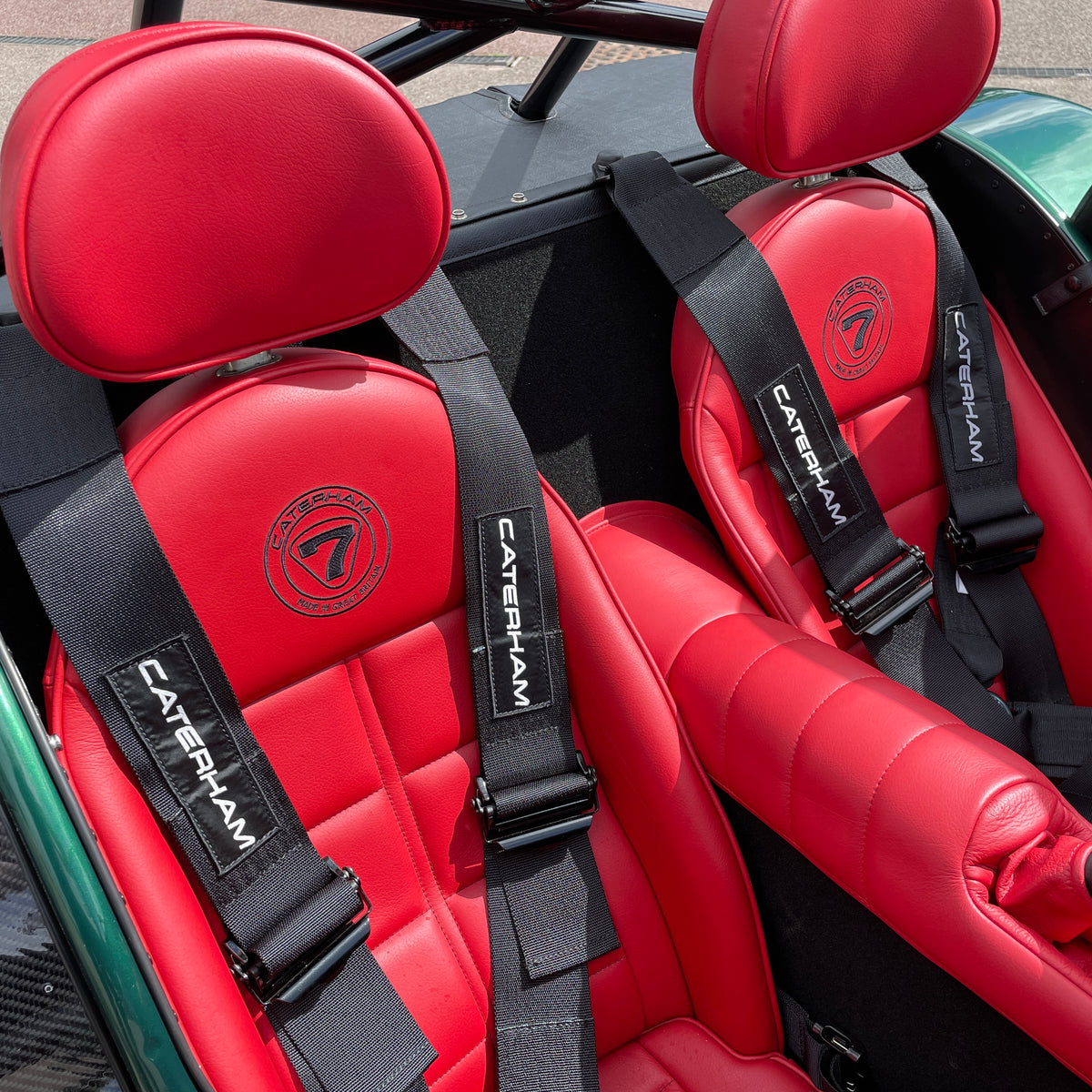 SOLD - 21/71 CATERHAM SEVEN 360R STANDARD CHASSIS - OLD F1 GREEN WITH ...