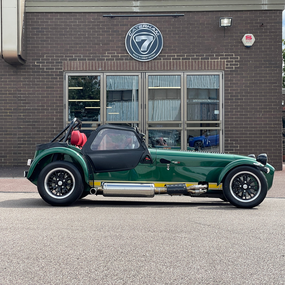 SOLD - 21/71 CATERHAM SEVEN 360R STANDARD CHASSIS - OLD F1 GREEN WITH ...