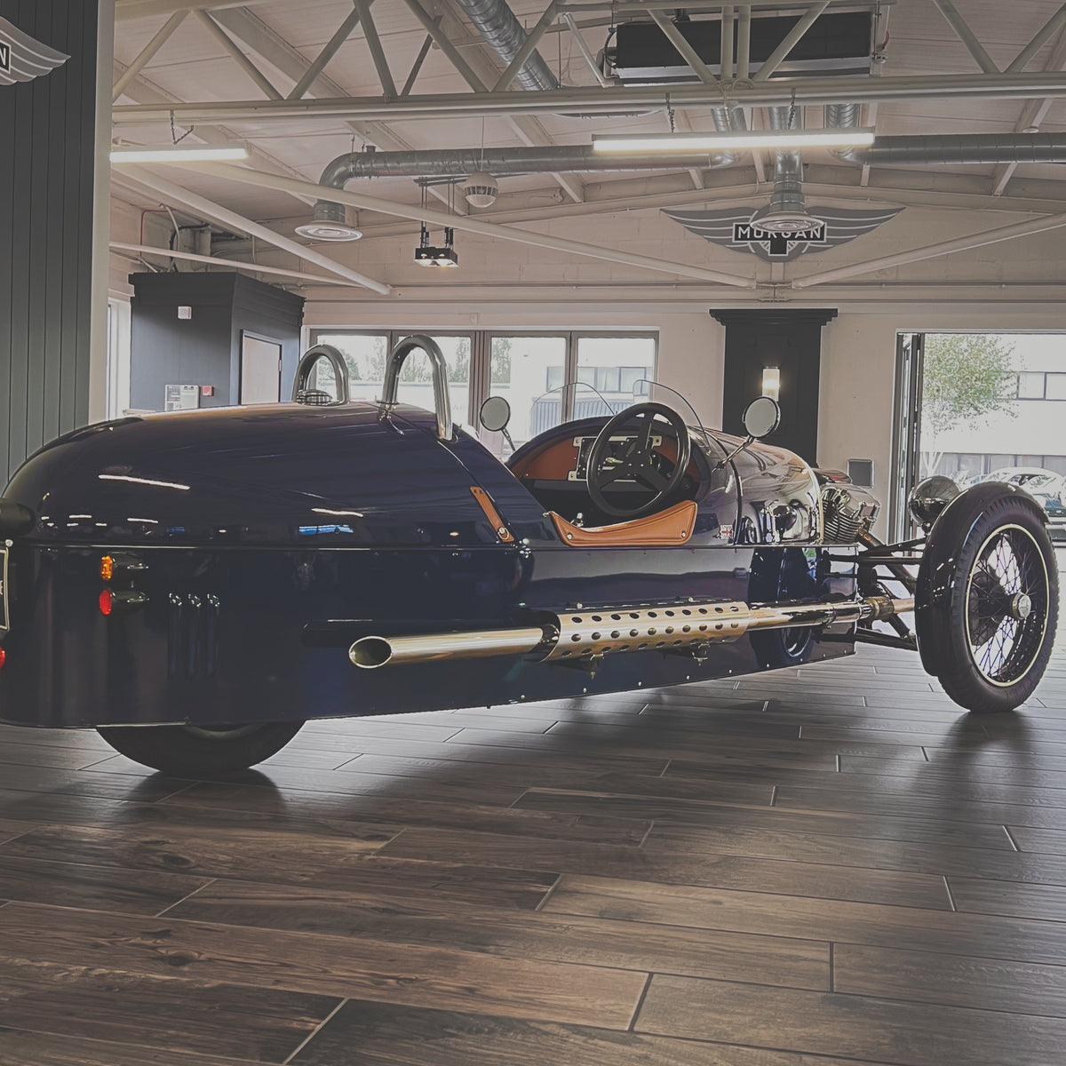 Morgan 3 Wheeler in Sport Blue - Krazy Horse