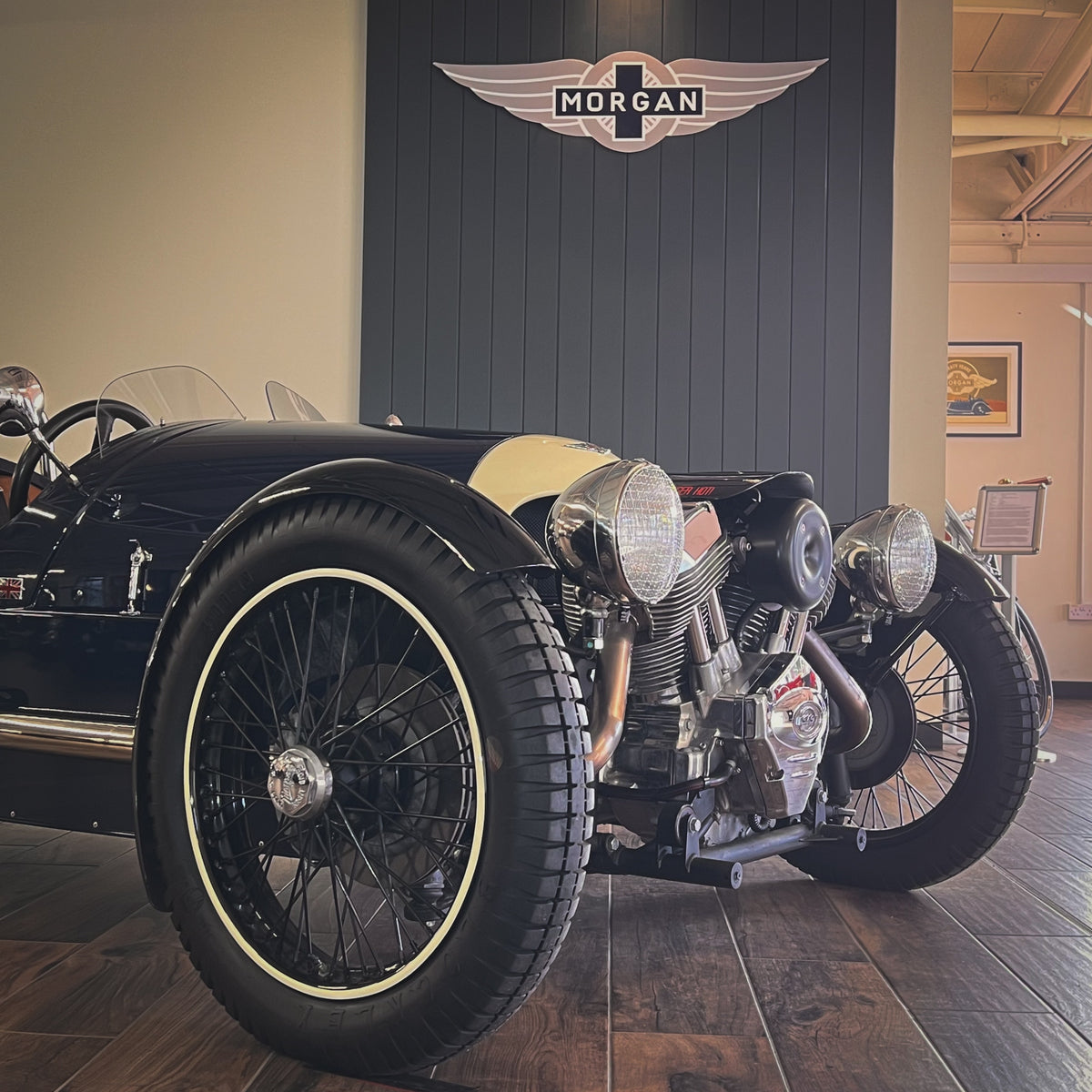 Morgan 3 Wheeler in Sport Blue - Krazy Horse