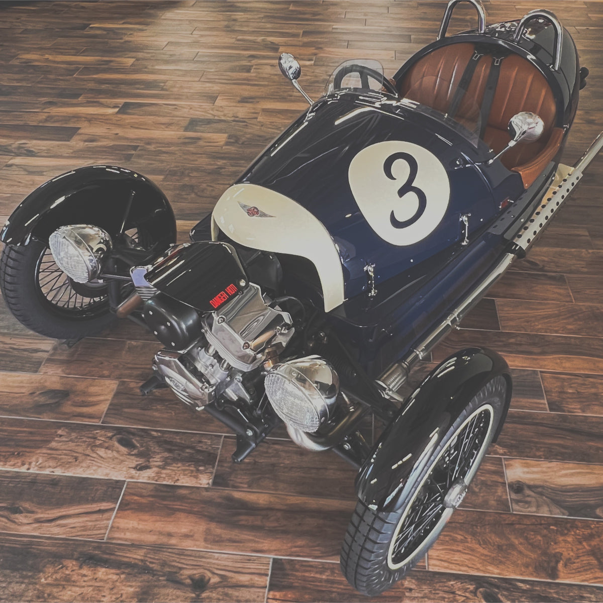 Morgan 3 Wheeler in Sport Blue - Krazy Horse