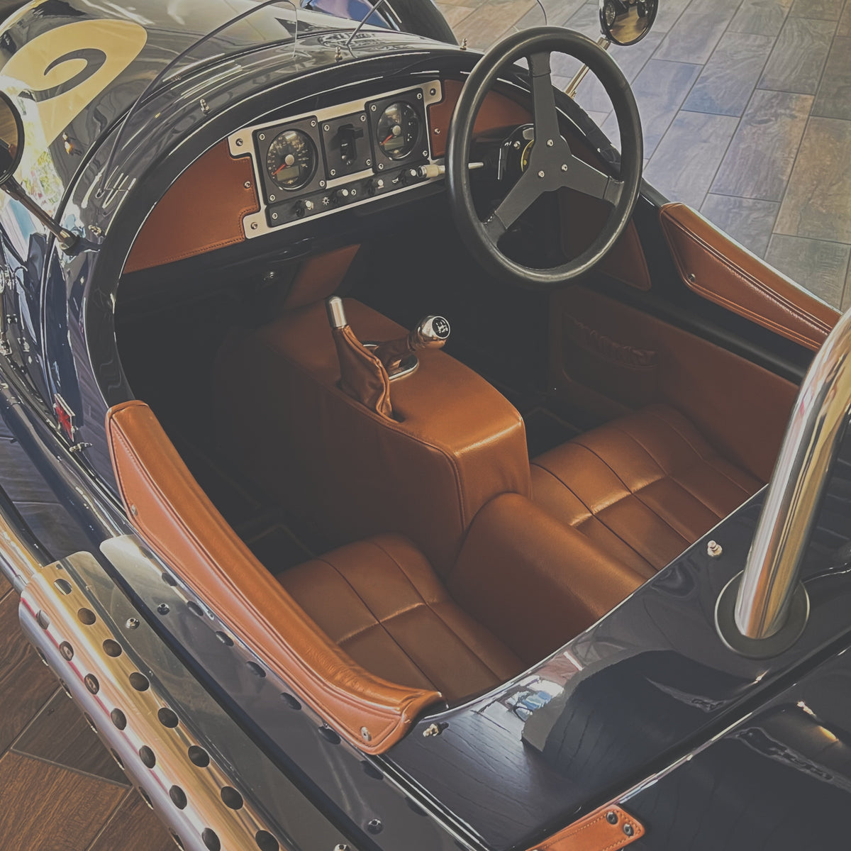 Morgan 3 Wheeler in Sport Blue - Krazy Horse
