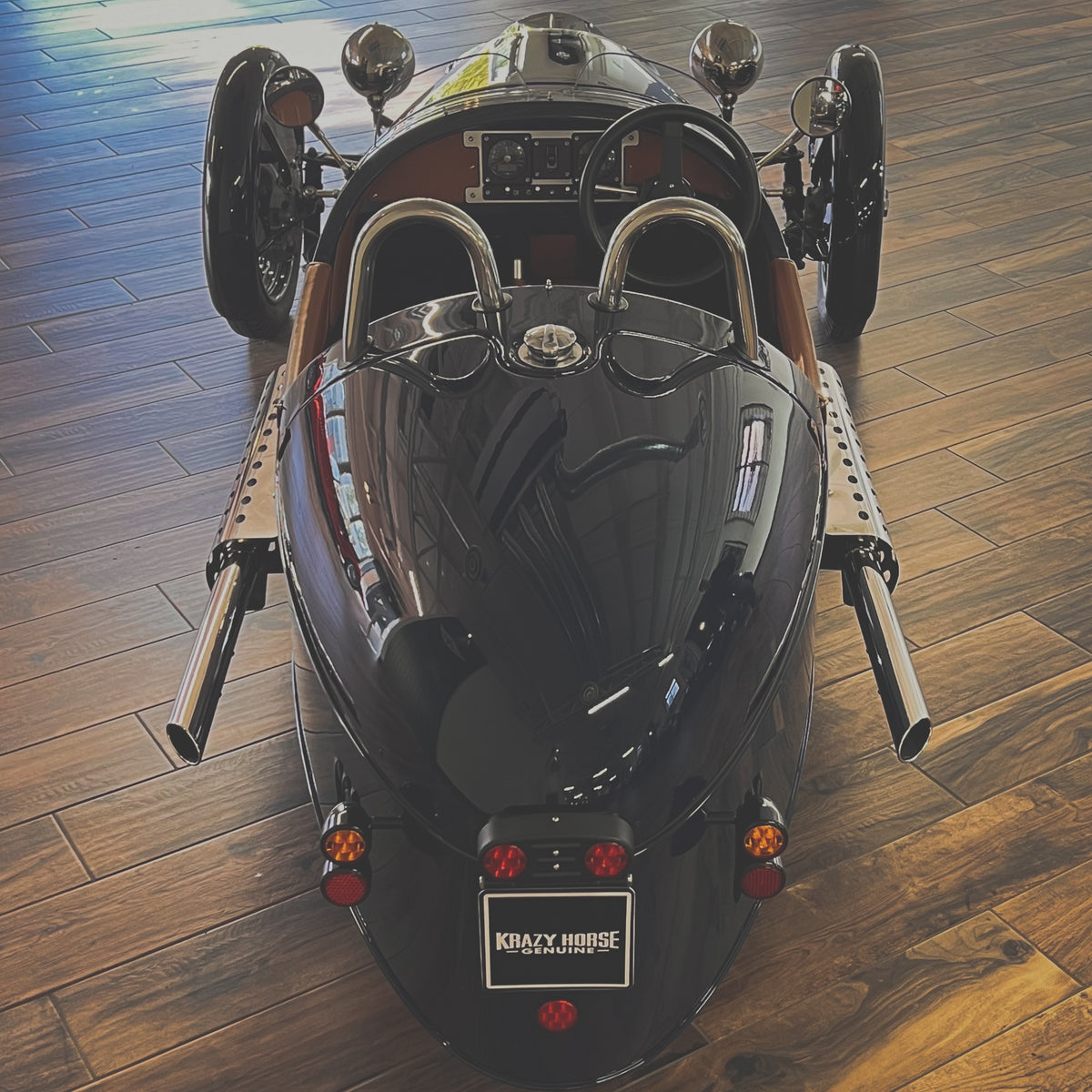 Morgan 3 Wheeler in Sport Blue - Krazy Horse