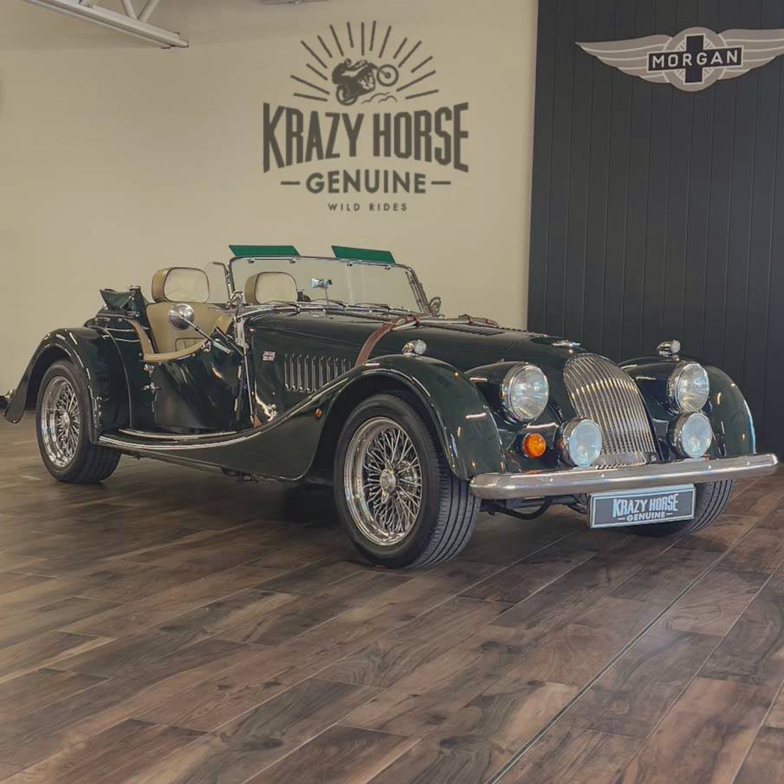 SOLD - Morgan Plus 8 3.9cc V8 - Connaught Green - Krazy Horse