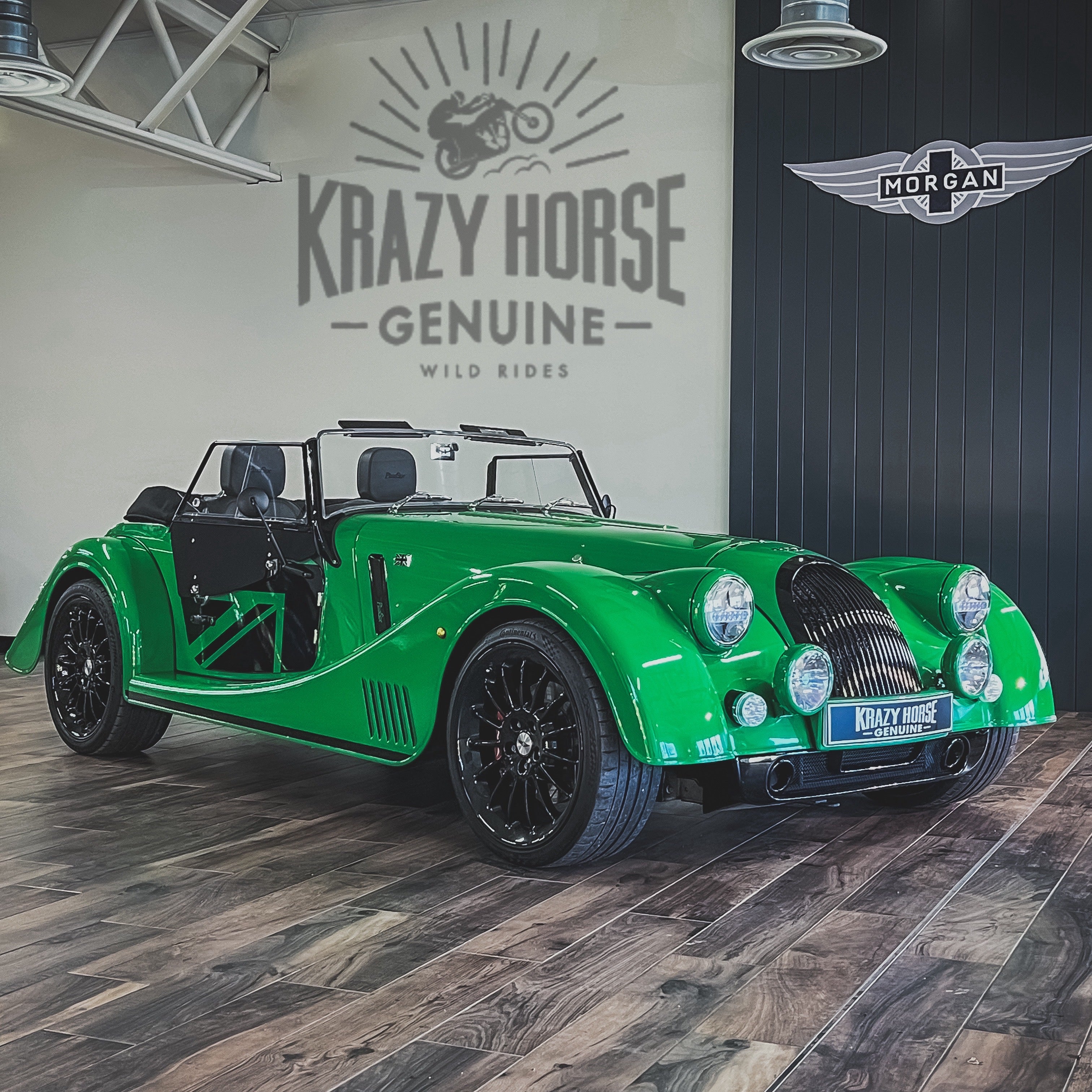 SOLD - Morgan KHE (Krazy Horse Exclusive) Plus Six - Viper Green ...