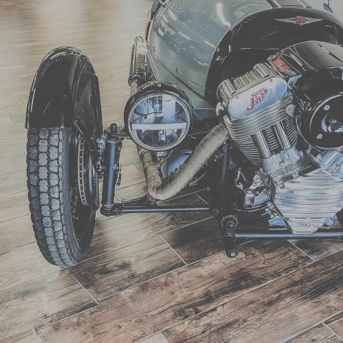 SOLD - Morgan 3 Wheeler - Dove Grey - Krazy Horse