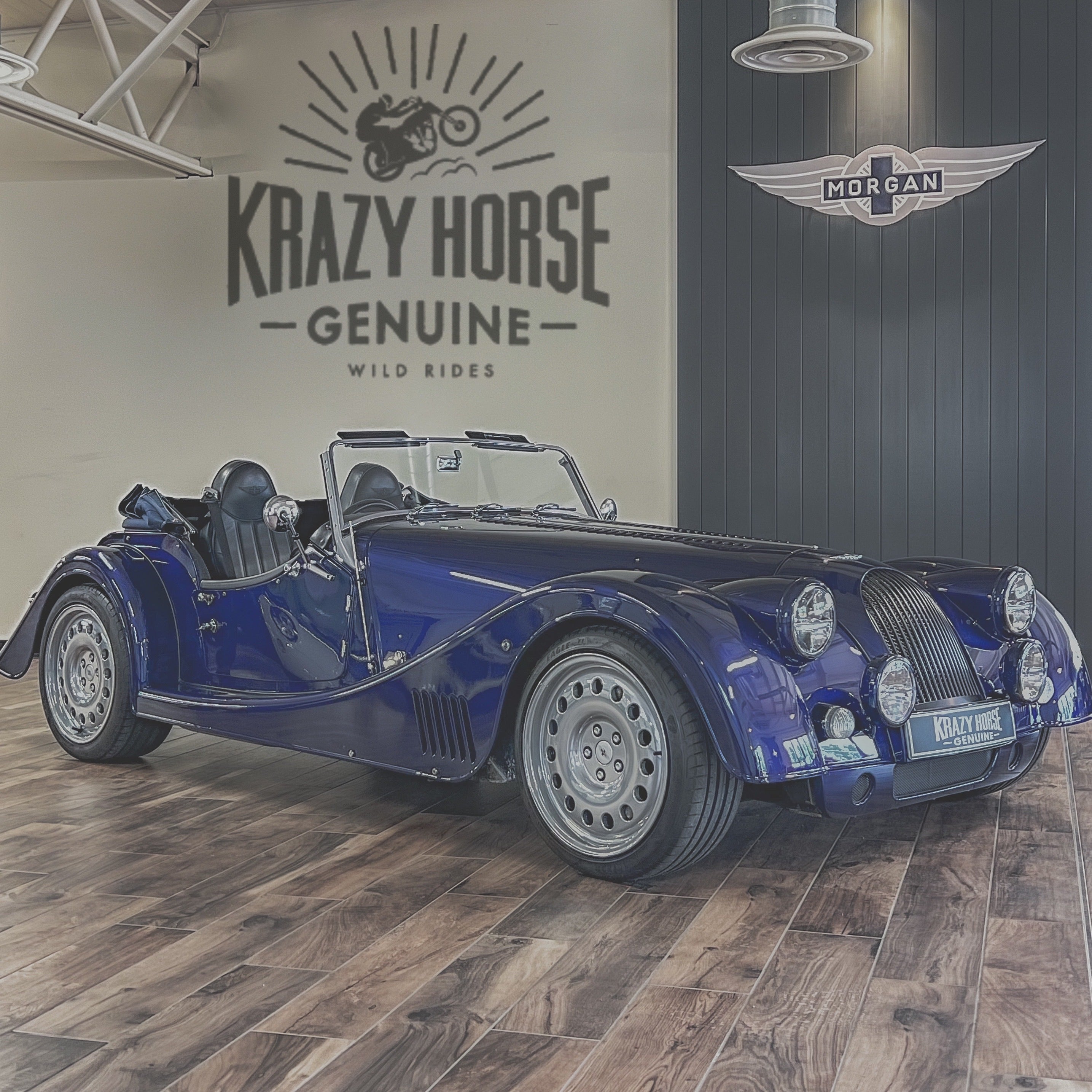 Morgan Plus 8 - Montreal Blue Pearl - Krazy Horse