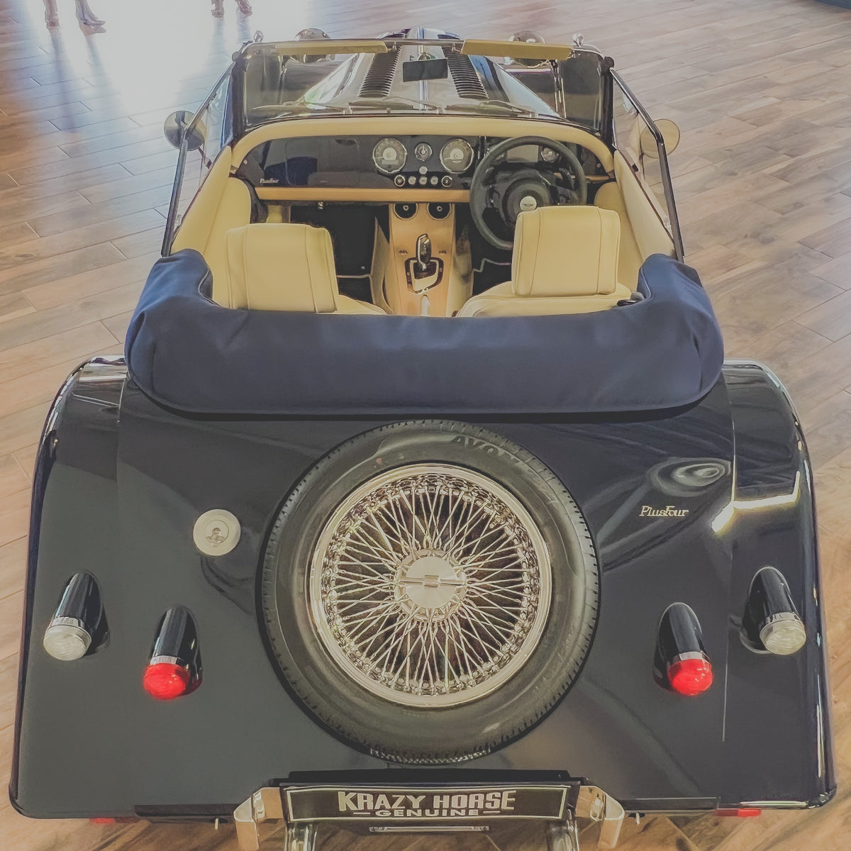 SOLD - Morgan 23 Plus Four Auto - Classique Ferrari Blue - Krazy Horse