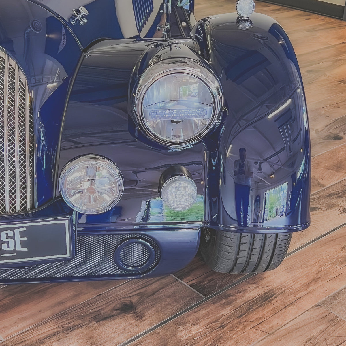 SOLD - Morgan 23 Plus Four Auto - Classique Ferrari Blue - Krazy Horse