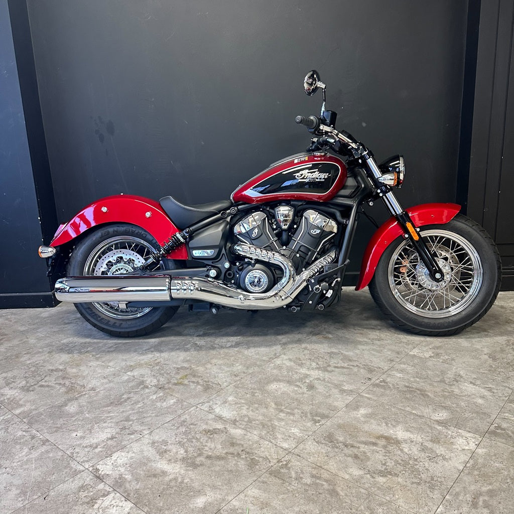 2025 Scout Classic Limited +Tech - Sunset Red Metallic - Krazy Horse