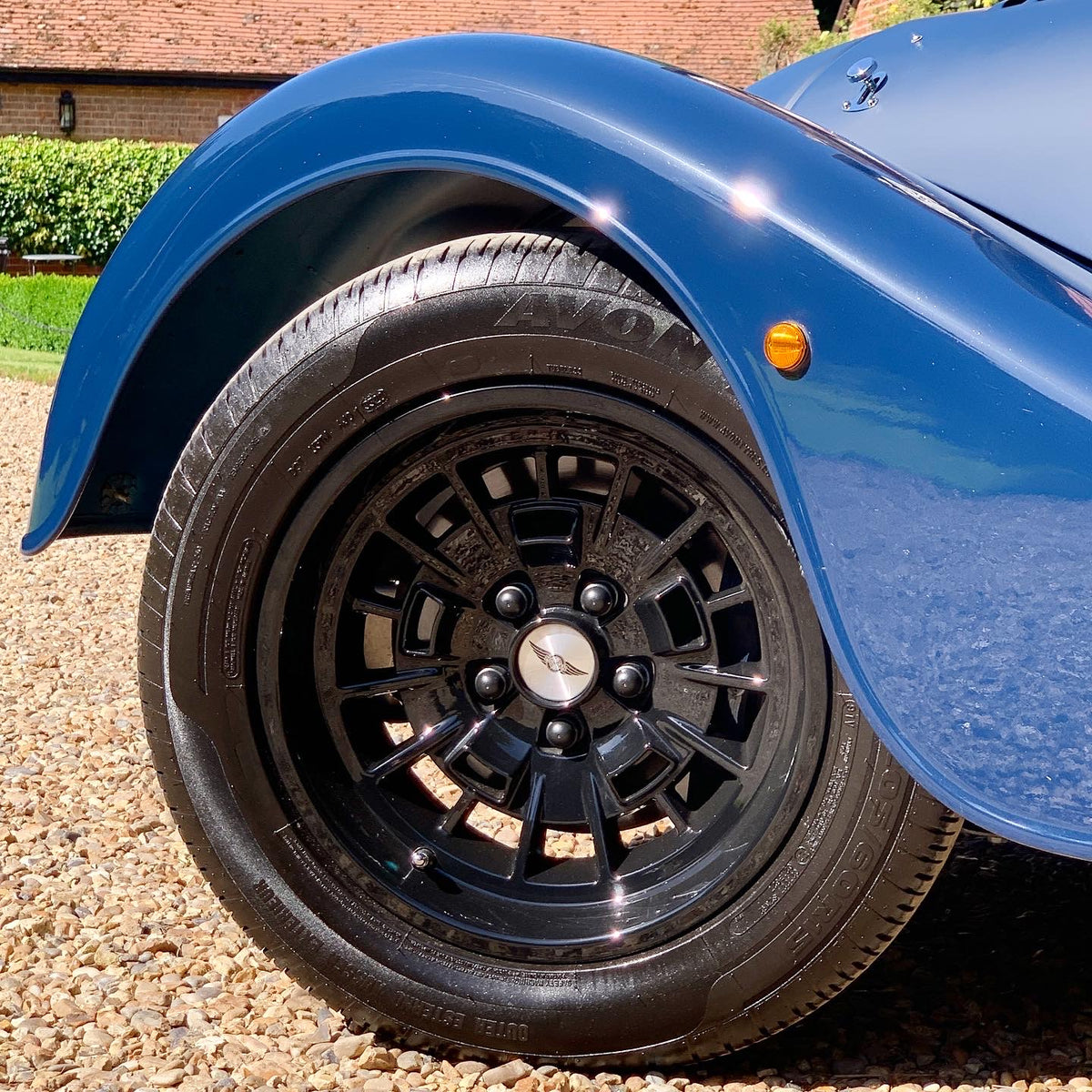 SOLD - Morgan Plus Four - Sports Blue - Krazy Horse