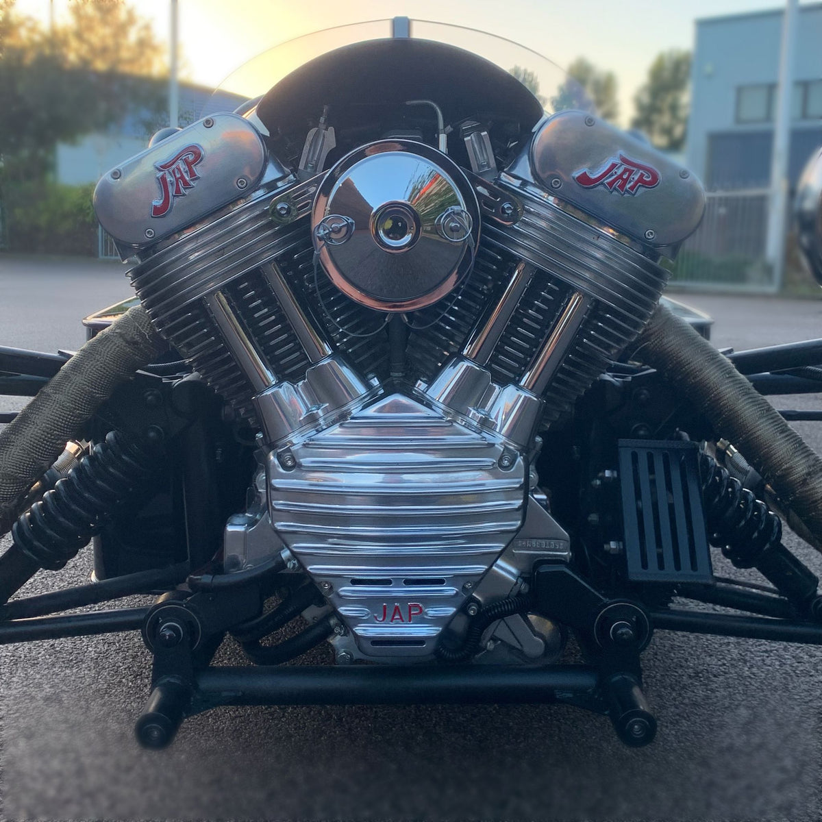 SOLD - Morgan 3 Wheeler - Ferrari Midnight Blue - Krazy Horse