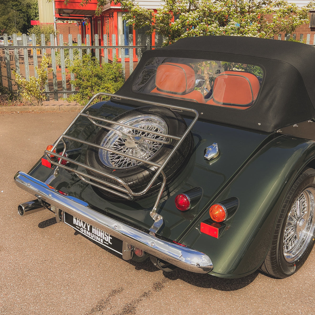 SOLD - Morgan Plus 4 2.0 Twin Cam 16v Rover Ti - Porsche Oak Green ...