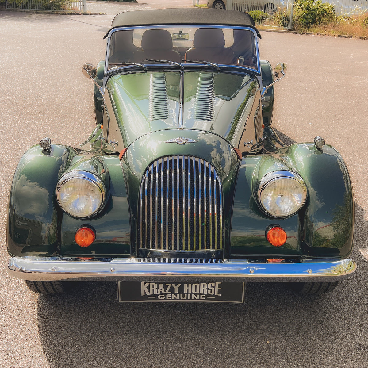 SOLD - Morgan Plus 4 2.0 Twin Cam 16v Rover Ti - Porsche Oak Green ...
