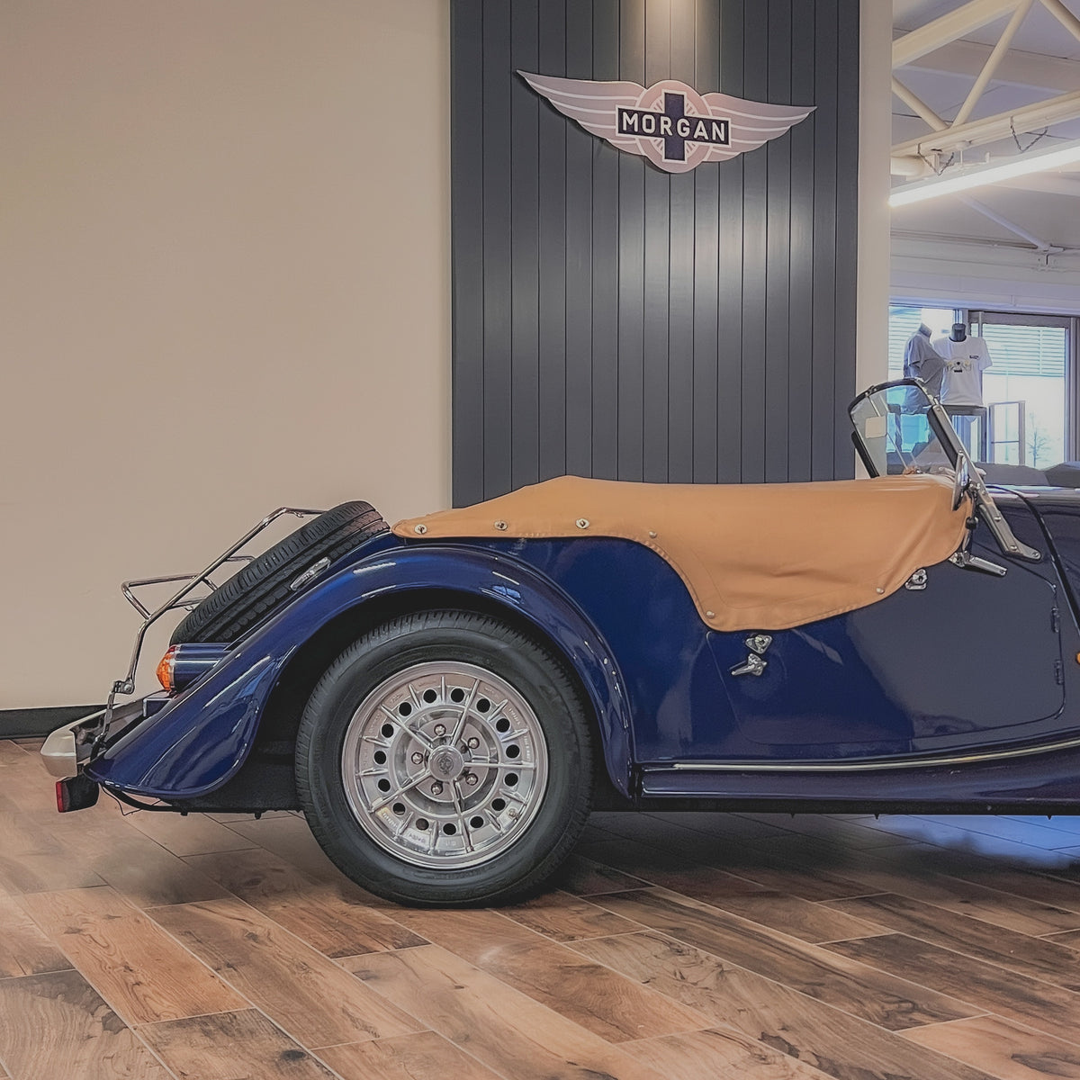 SOLD - Morgan Plus 8 3.9 V8 - Iris Blue Metallic - Krazy Horse