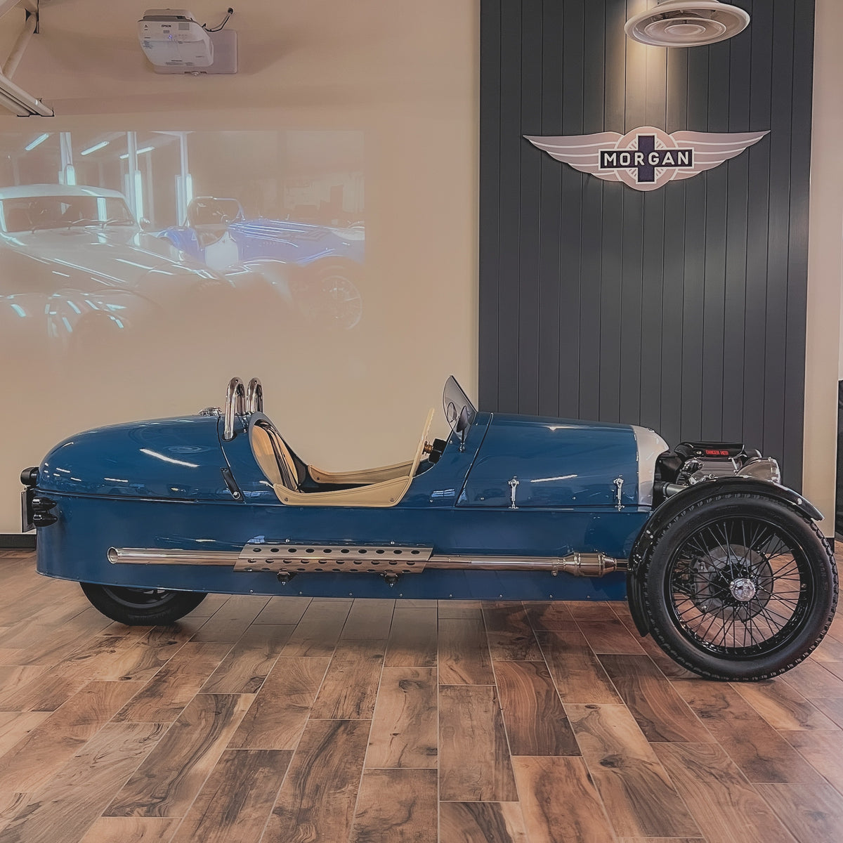SOLD - EU4 Morgan 3 Wheeler - Squadron Blue - Krazy Horse