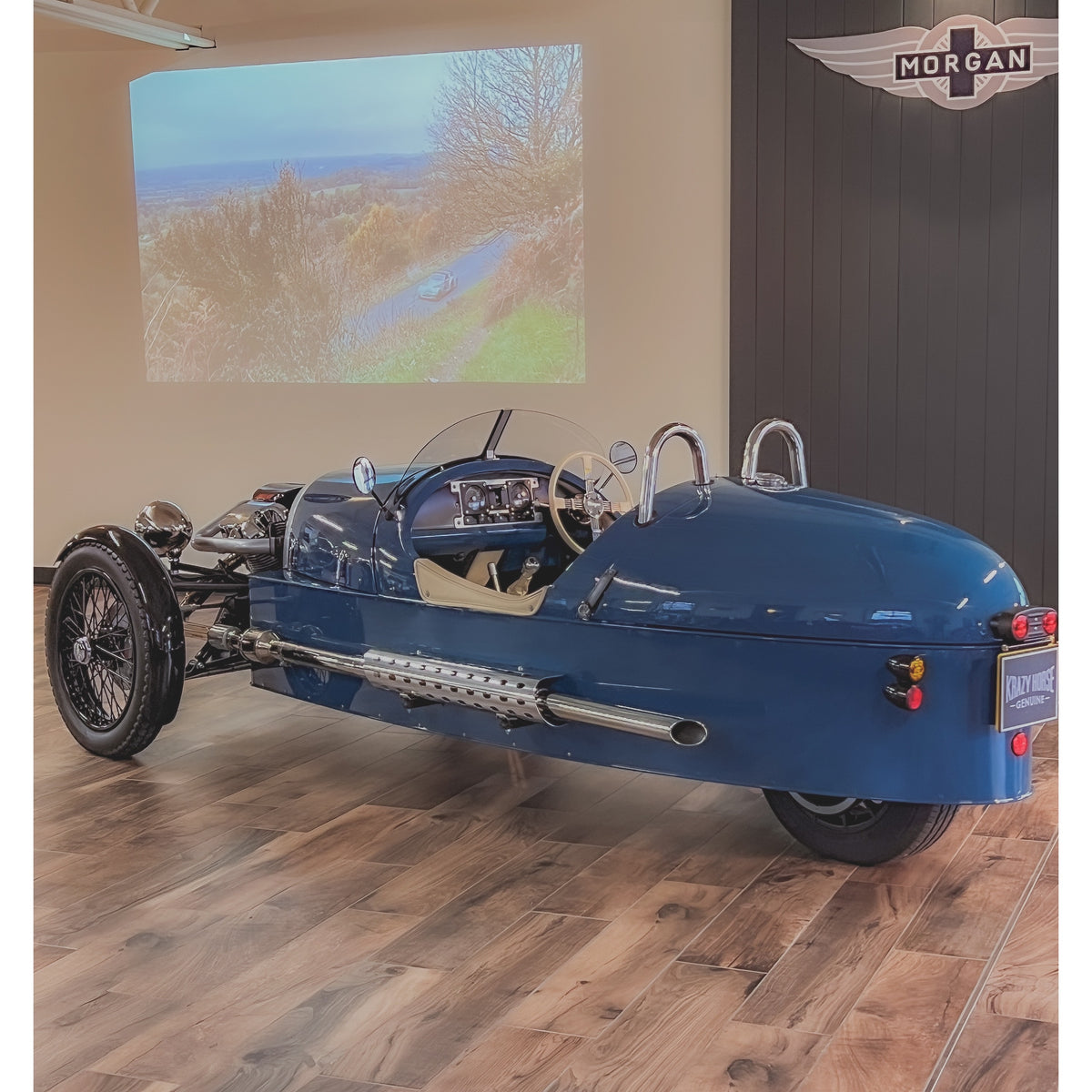 SOLD - EU4 Morgan 3 Wheeler - Squadron Blue - Krazy Horse