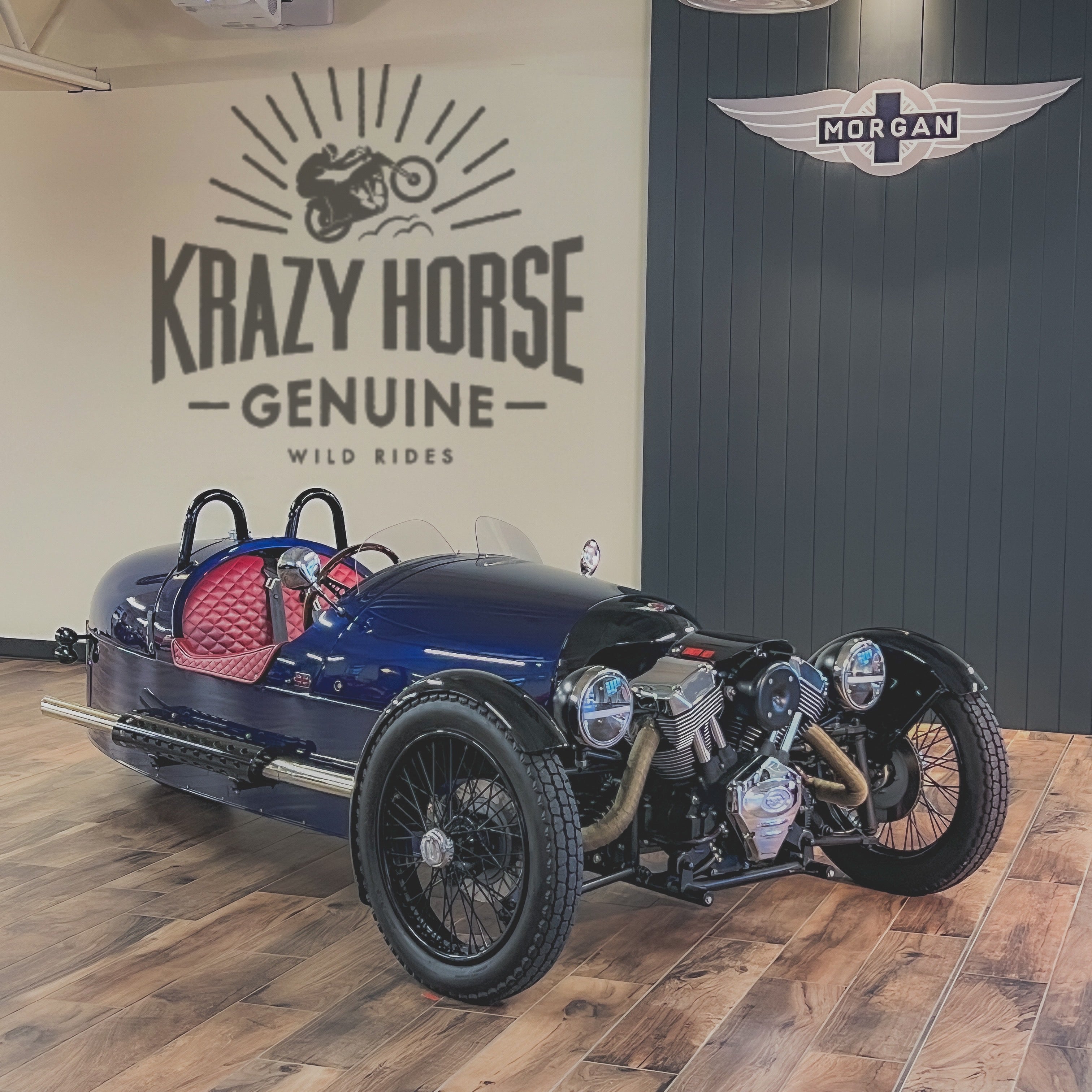 SOLD - Morgan 3 Wheeler -Ferrari Tour de France (special paint finish ...