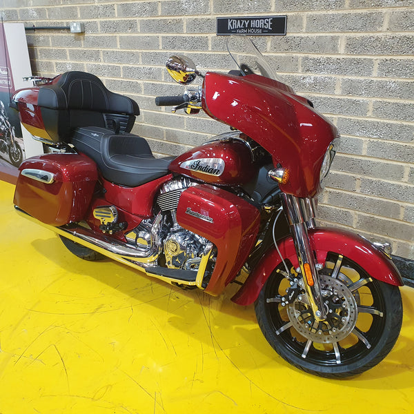 Indian Roadmaster Limited - Stryker Red Metallic - Krazy Horse