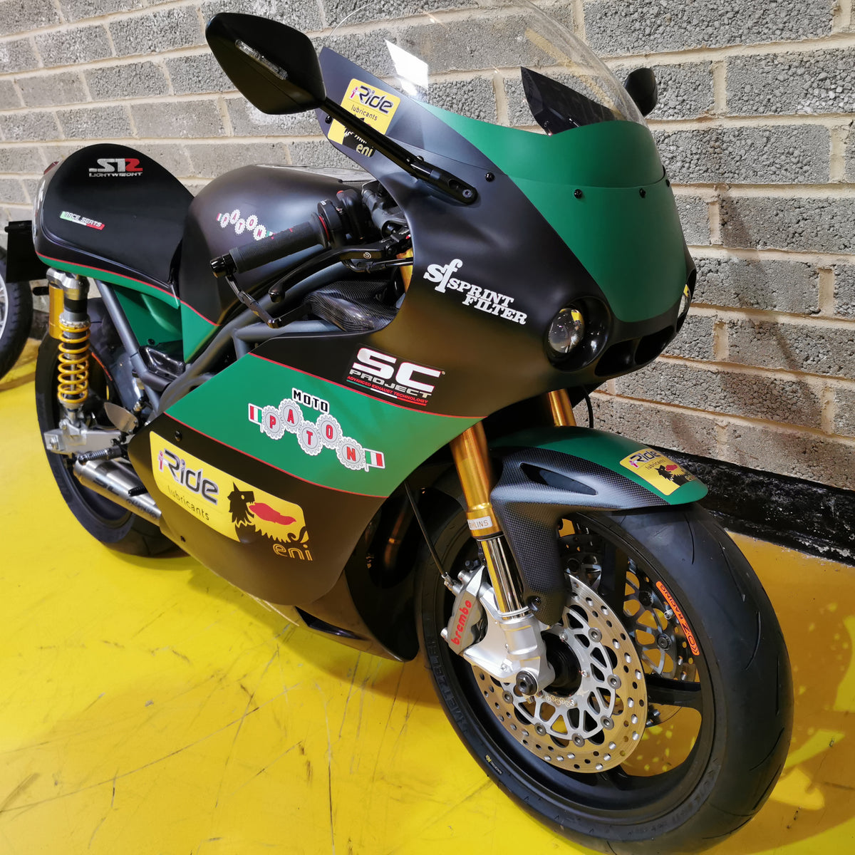 Paton S1-R 60th Anniversary - Matt Black (Michael Dunlop Livery ...