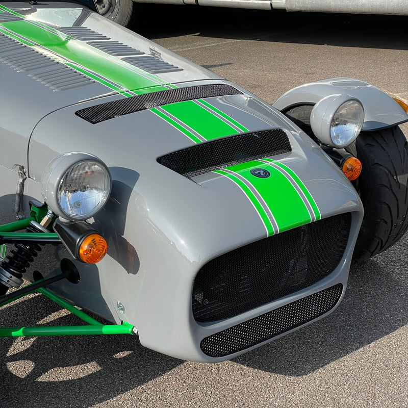 SOLD - CATERHAM SEVEN 420R LARGE CHASSIS - NARDO GREY WITH BLACK ...