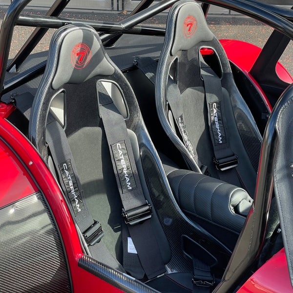 SOLD - BRAND NEW UNREGISTERED CATERHAM SEVEN 420R - EXOCET RED WITH BL ...