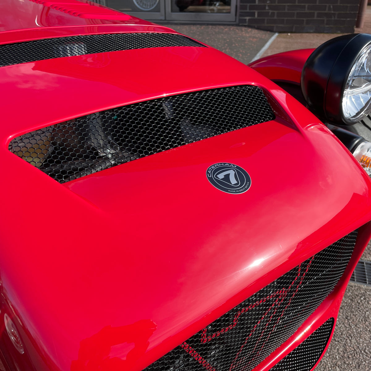 SOLD - BRAND NEW UNREGISTERED CATERHAM SEVEN 420R - EXOCET RED WITH BL ...