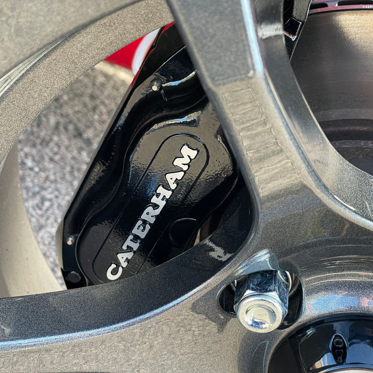 SOLD - BRAND NEW UNREGISTERED CATERHAM SEVEN 420R - EXOCET RED WITH BL ...