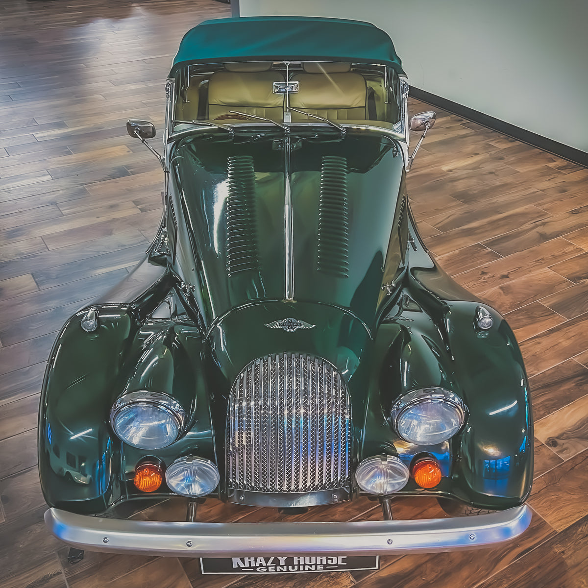 SOLD - Morgan 4/4 1.6 Ford - Classic Morgan Sport Green - Krazy Horse