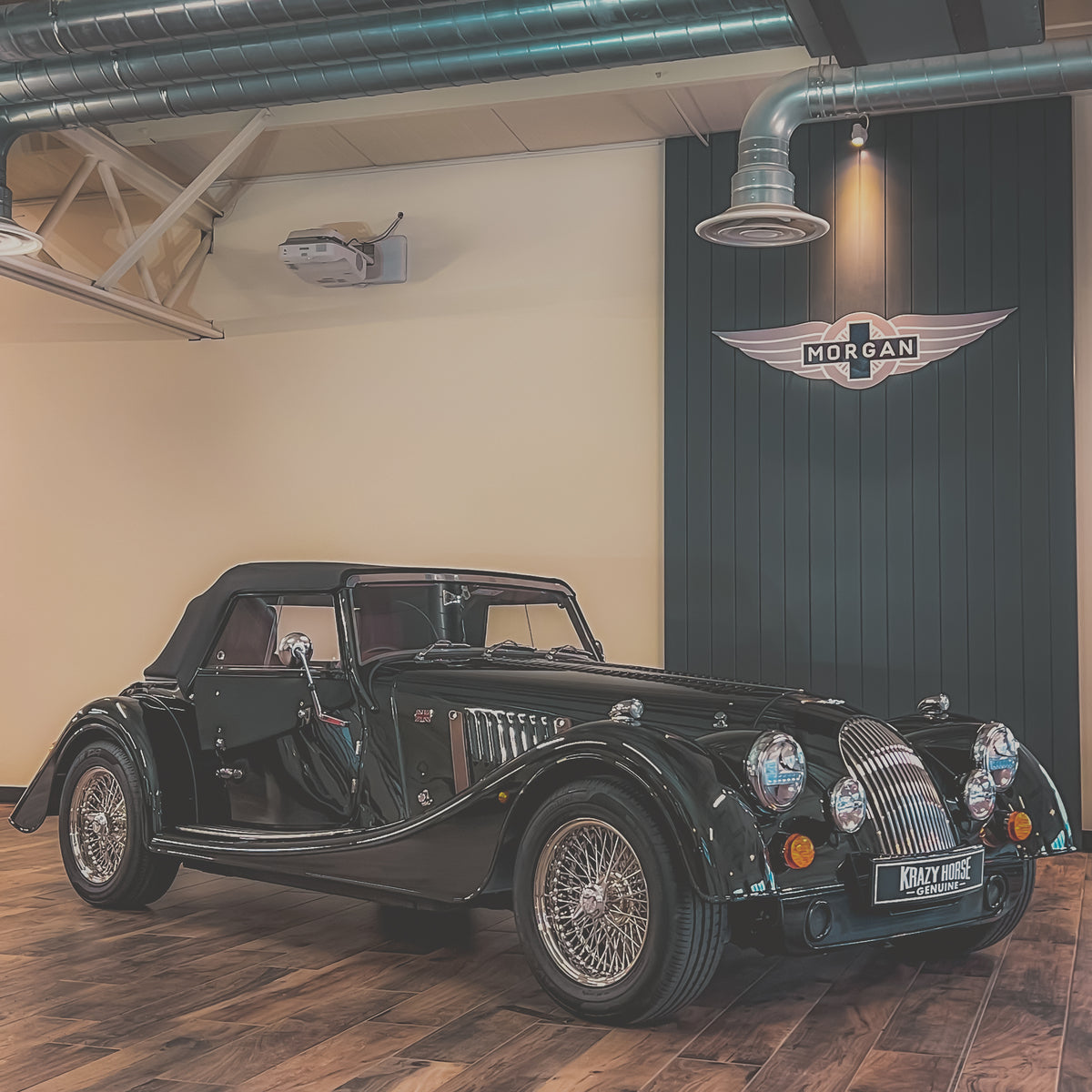 SOLD - Morgan 23 Plus Four Auto - Midnight Emerald Green - Krazy Horse