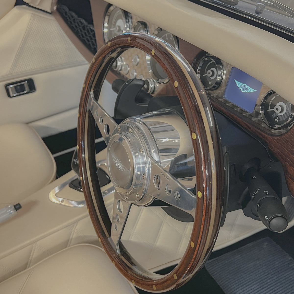 SOLD - Morgan Plus Four Automatic - Classic Ferrari Midnight Blue ...
