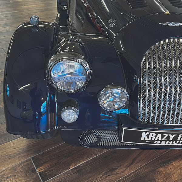SOLD - Morgan Plus Four Automatic - Classic Ferrari Midnight Blue ...