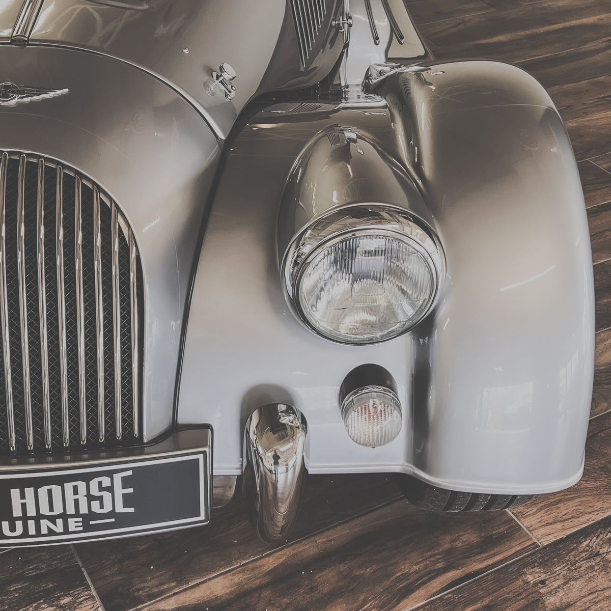 SOLD - Morgan Roadster 3.7 V6 300 BHP - Porsche GT Silver - Krazy Horse