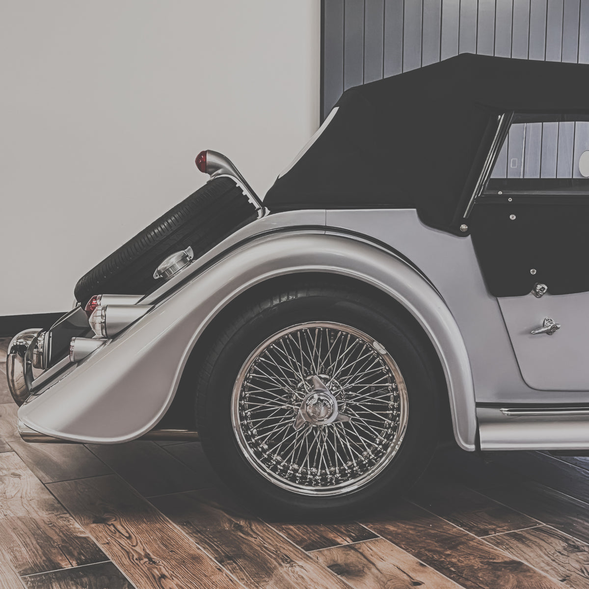 SOLD - Morgan Roadster 3.7 V6 300 BHP - Porsche GT Silver - Krazy Horse