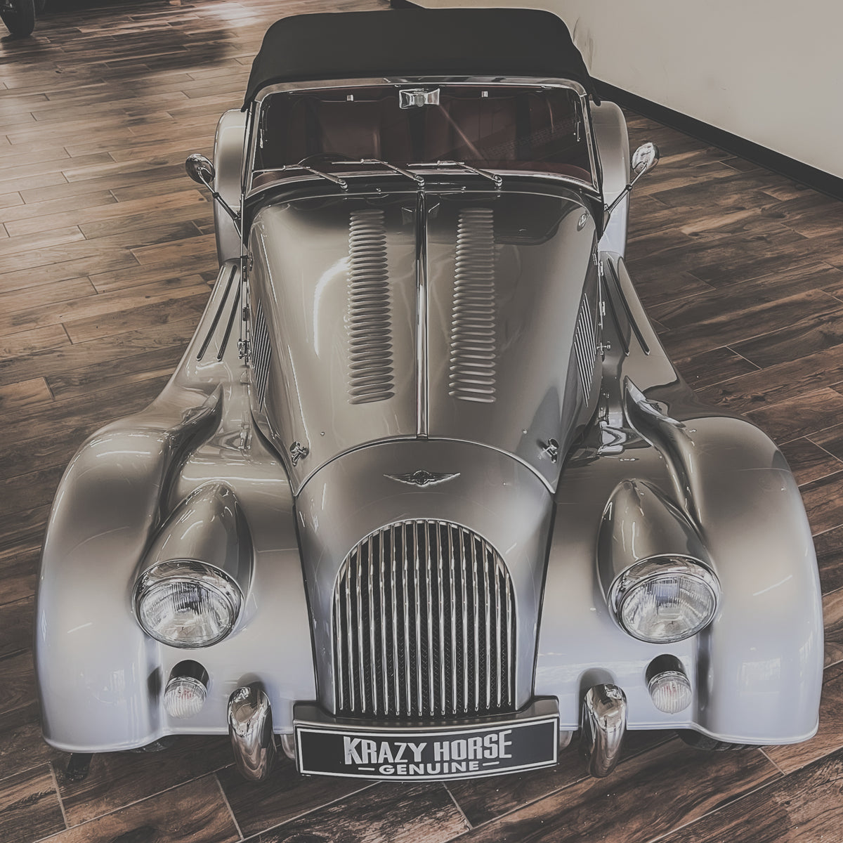 SOLD - Morgan Roadster 3.7 V6 300 BHP - Porsche GT Silver - Krazy Horse