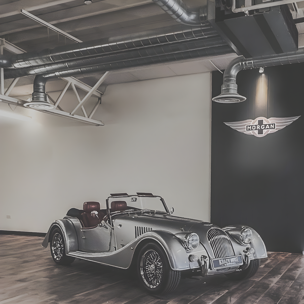 SOLD - Morgan Roadster 3.7 V6 300 BHP - Porsche GT Silver - Krazy Horse