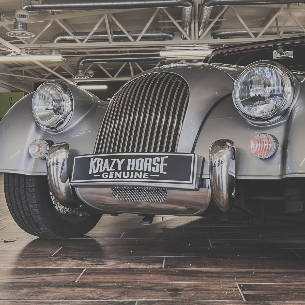 SOLD - Morgan Roadster 3.7 V6 300 BHP - Porsche GT Silver - Krazy Horse