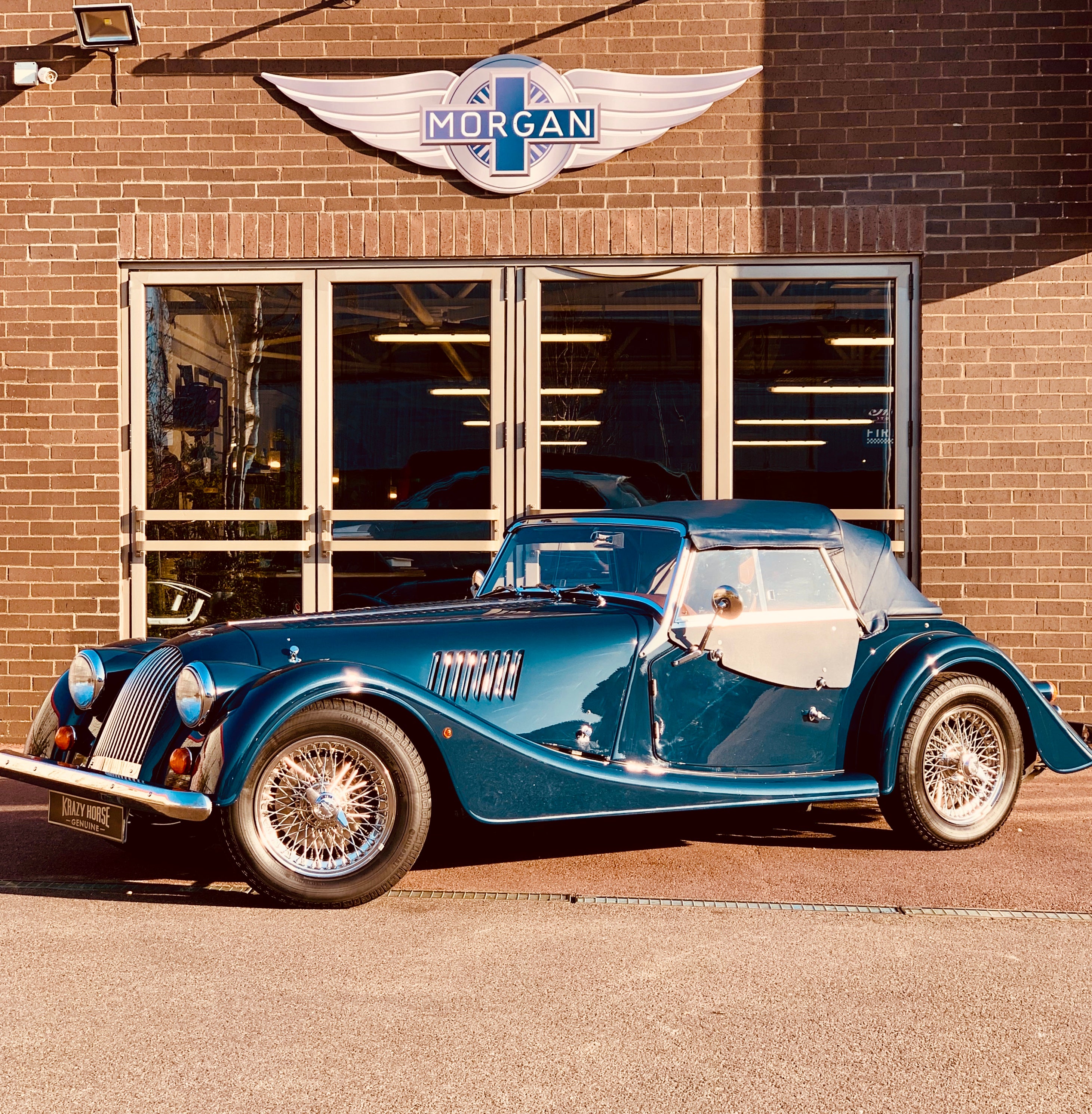 SOLD - Morgan 4/4 1.6 Sigma - Sport Blue - Krazy Horse